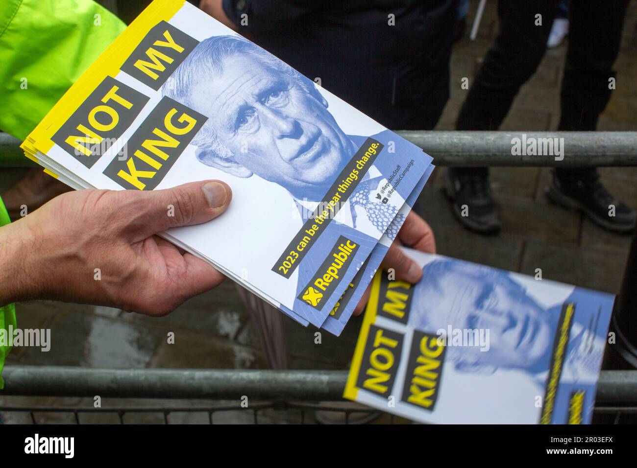 Anti monarchist leaflet hi-res stock photography and images - Alamy