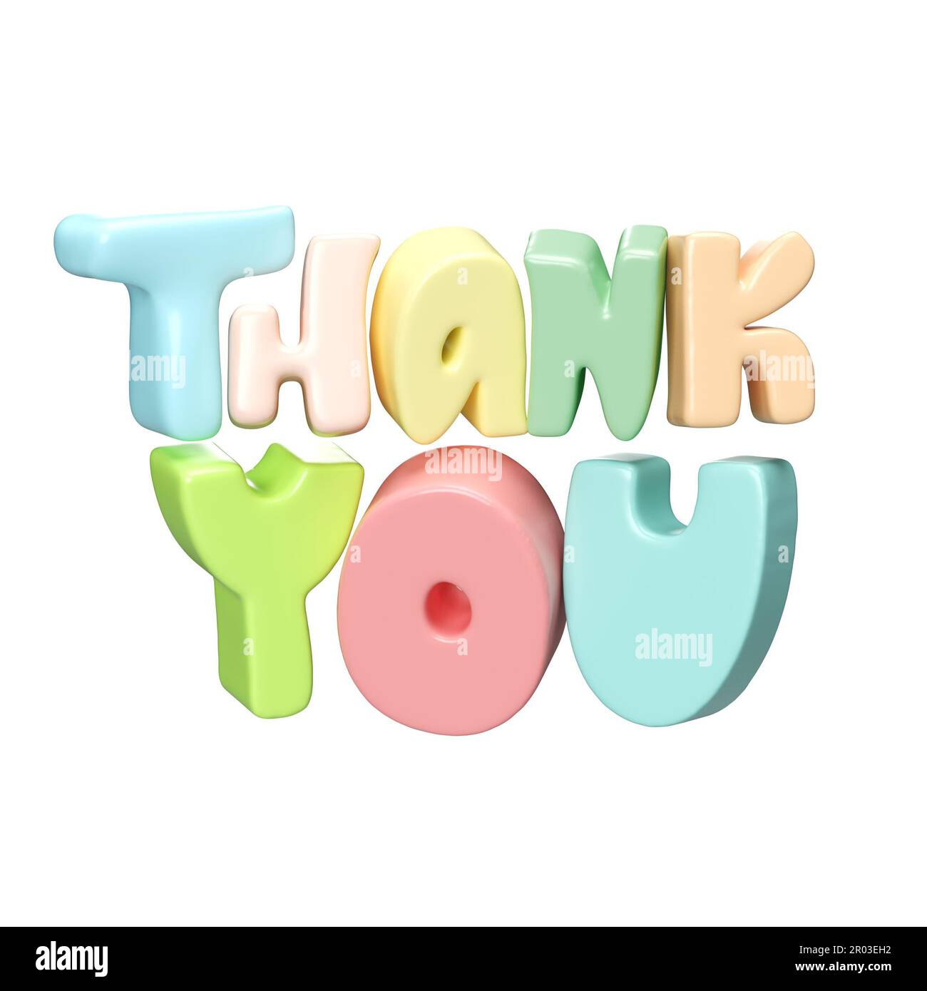 Thank You 3d Clipart