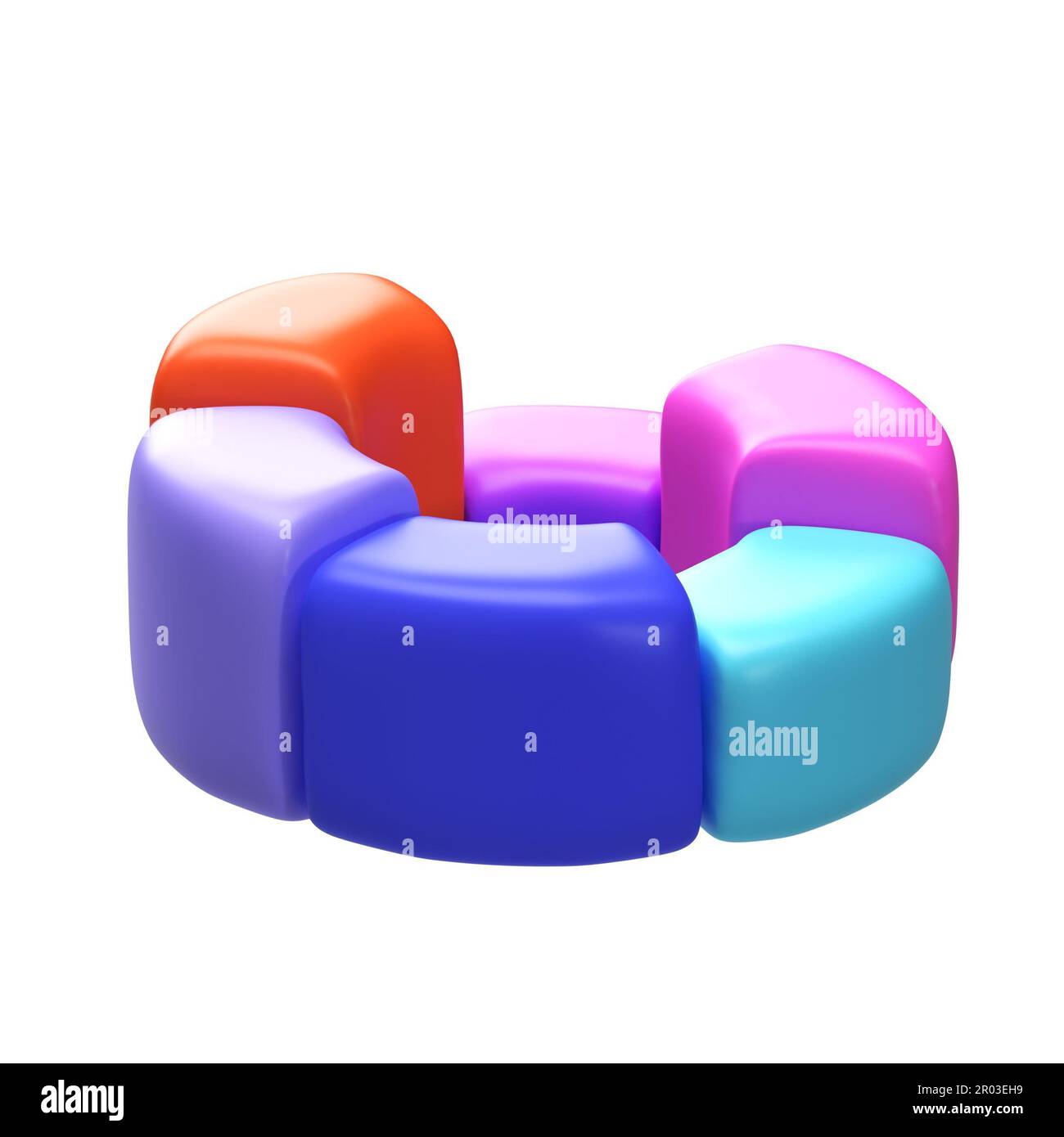 Chart diagram pie infographic share. Element Infographic is divided ...