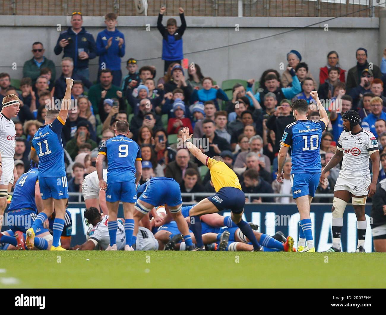 Aviva Stadium, Dublin, Ireland. 6th May, 2023. United Rugby ...