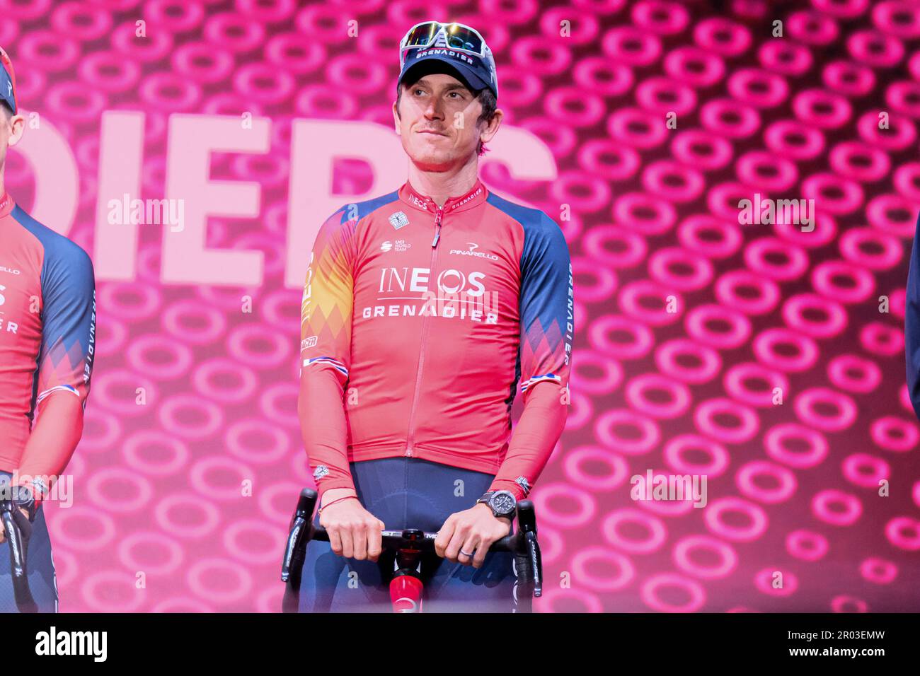 Geraint Thomas of United Kingdom and Team Ineos Grenadiers seen during ...