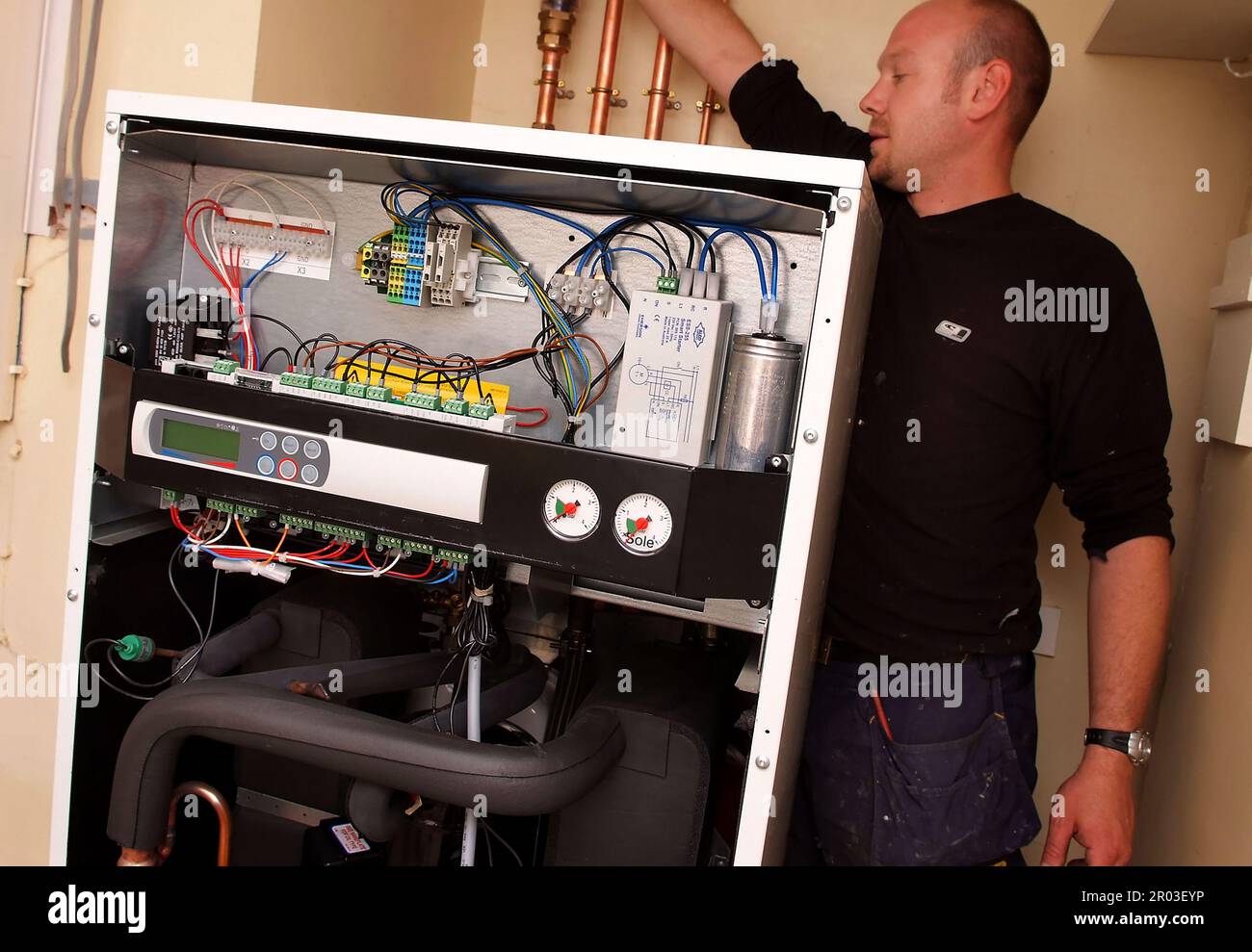Installing a Ground Heating System to a farmhouse in Gloucestershire ...