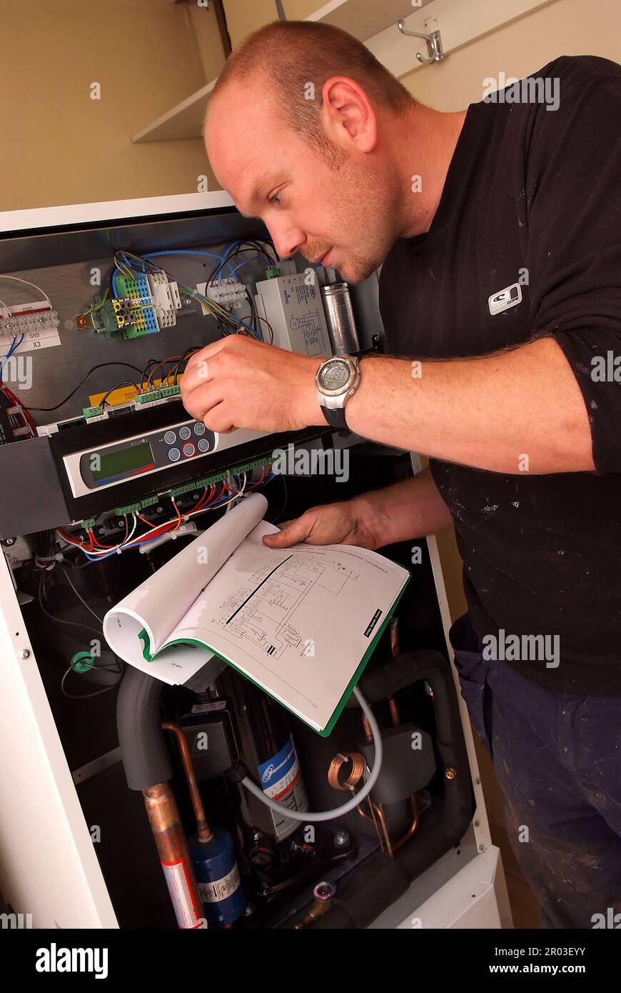 Installing a Ground Heating System to a farmhouse in Gloucestershire ...