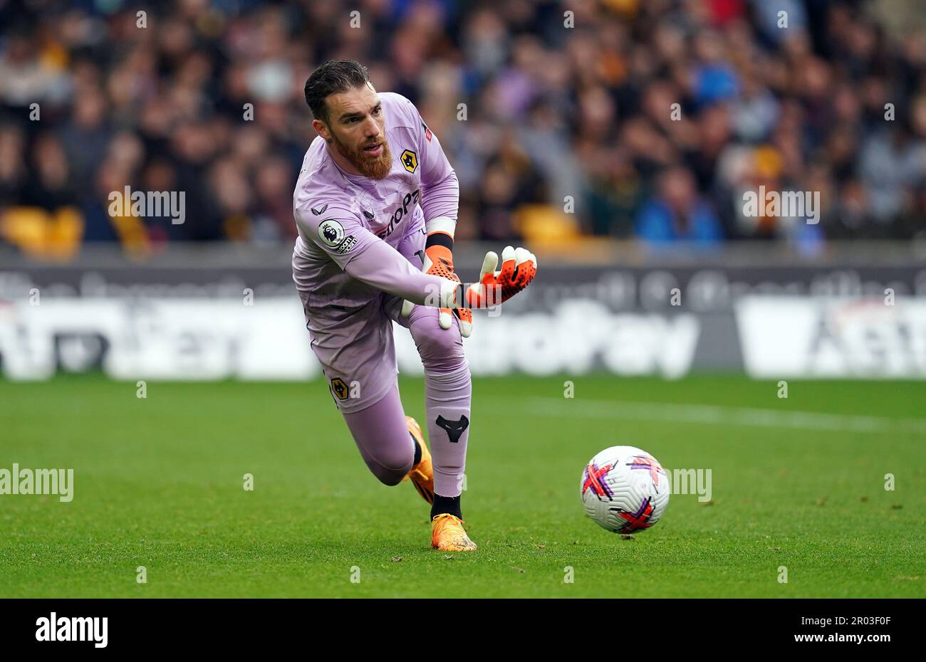 Wolverhampton Wanderers goalkeeper Jose Sa during the Premier League ...