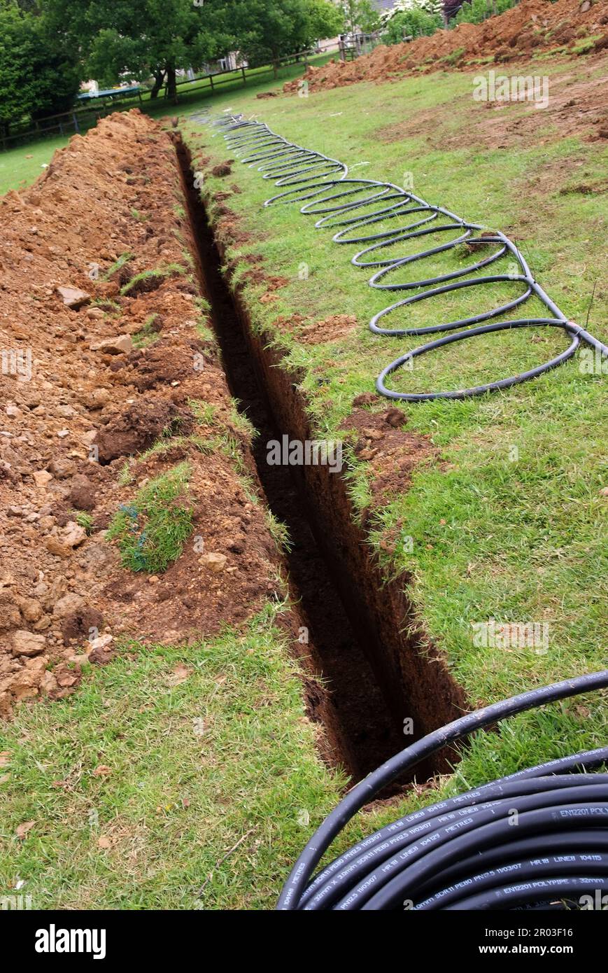Installing a Ground Heating System to a farmhouse in Gloucestershire ...