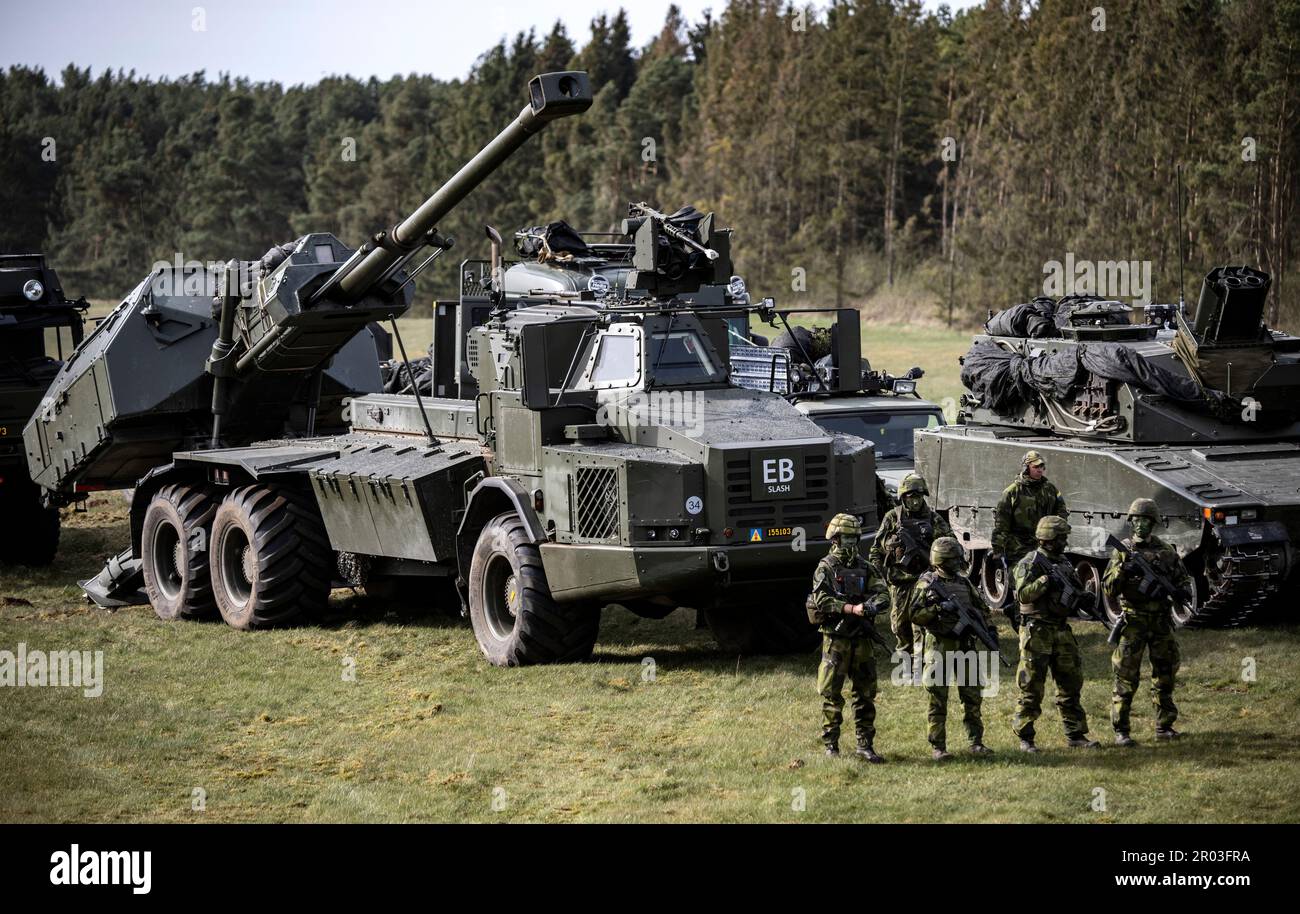 Archer artillery system sweden hi-res stock photography and images - Alamy