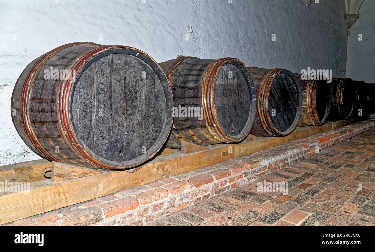 Wine Cellar of Henry VIII at Hampton Court Palace, Richmond upon Thames ...