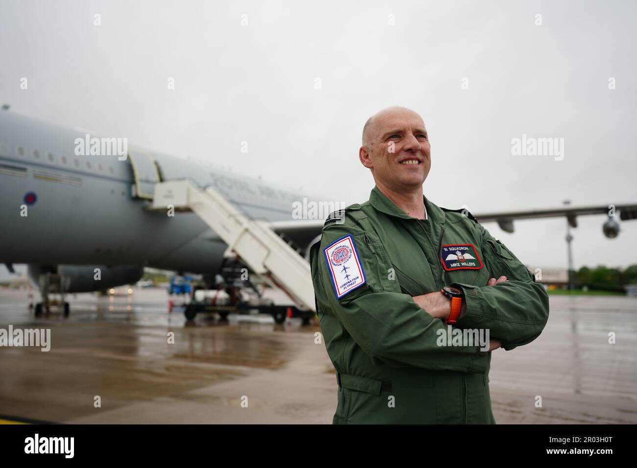 Squadron leader Mike Willers, Flight Commander Training, 10 Squadron ...