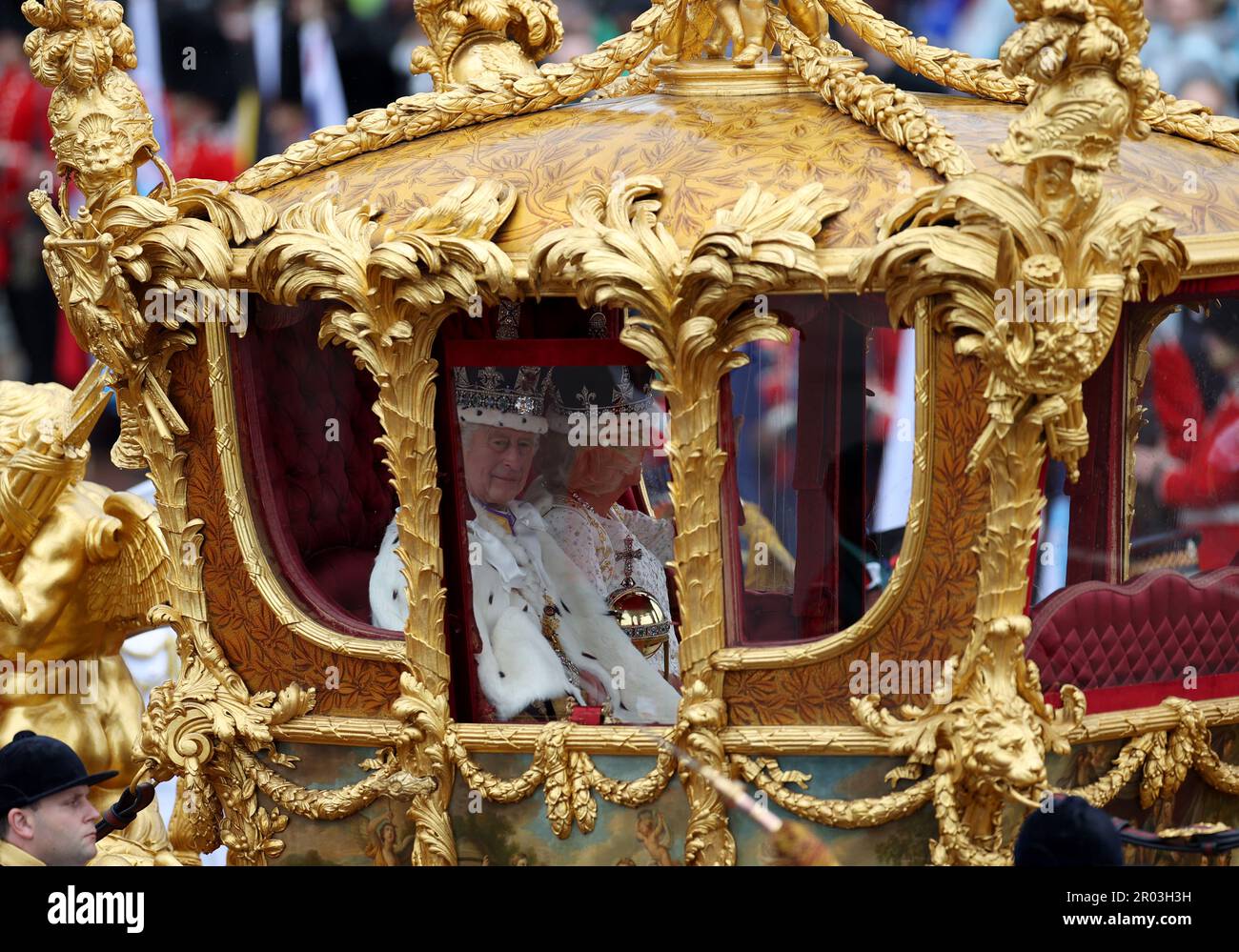 London, Britain. 6th May, 2023. Britain's King Charles III and Queen ...