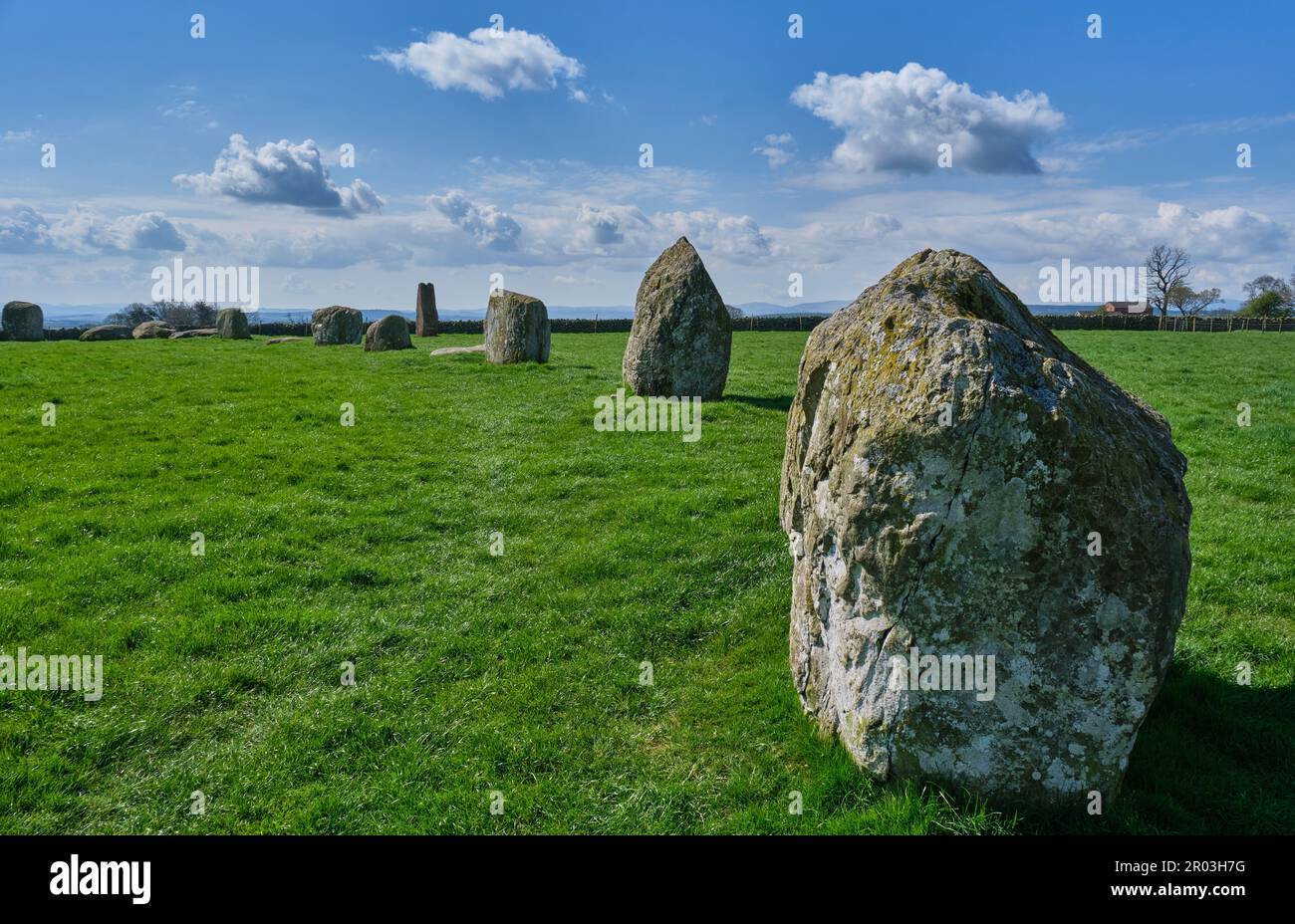 Long Meg and her Daughters Stone Circle, near Little Selkeld, Penrith ...