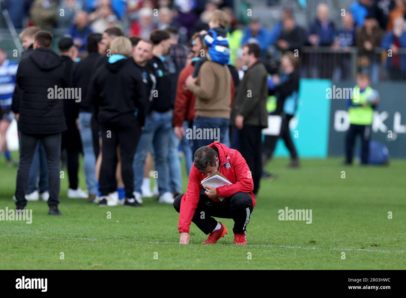 Bath Head Coach, Johann van Graan, takes a moment for reflection ...