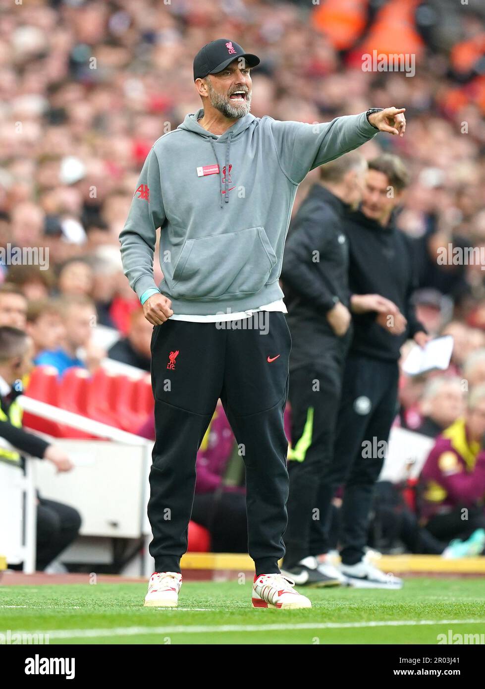 Liverpool players anfield 2023 hi-res stock photography and images - Alamy