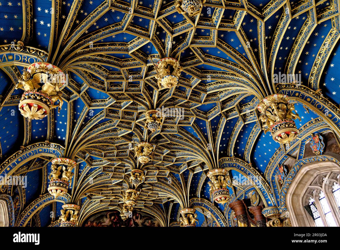 Ceiling Of Hm Chapel Royal At Hampton Court Palace Richmond Upon