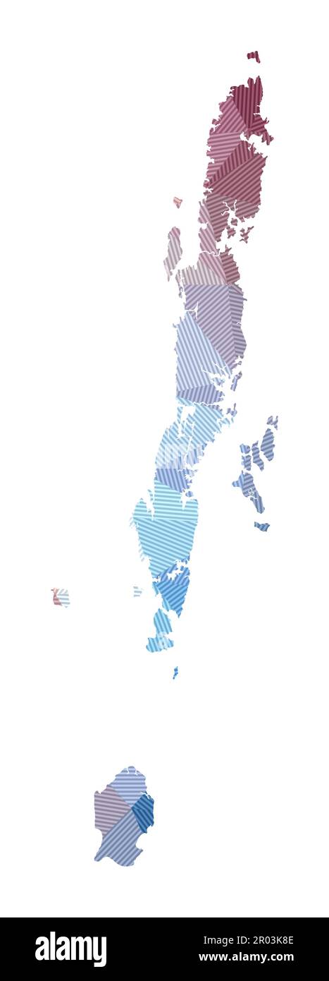 Andaman islands map vector vectors hi-res stock photography and images ...