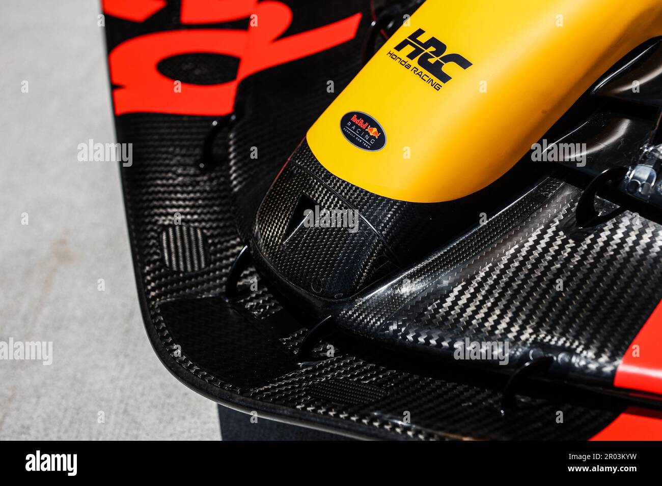 Red bull f1 front wing 2023 hi-res stock photography and images - Alamy