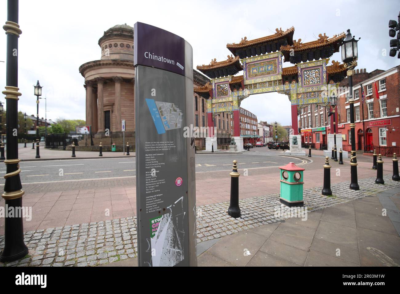 Zagreb, Croatia. 06th May, 2023. Chinatown is an area of Liverpool that ...