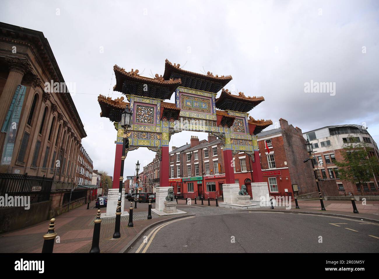 Zagreb, Croatia. 06th May, 2023. Chinatown is an area of Liverpool that ...