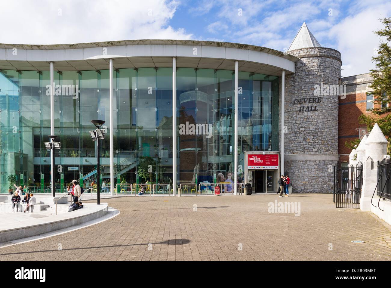 Cork, Ireland - April 17, 2023: The Student Centre of University ...