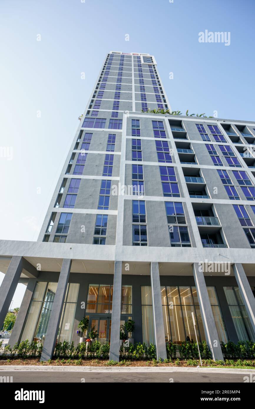 Coral Gables Miami, FL, USA - May 6, 2023: Photo of rental apartments ...
