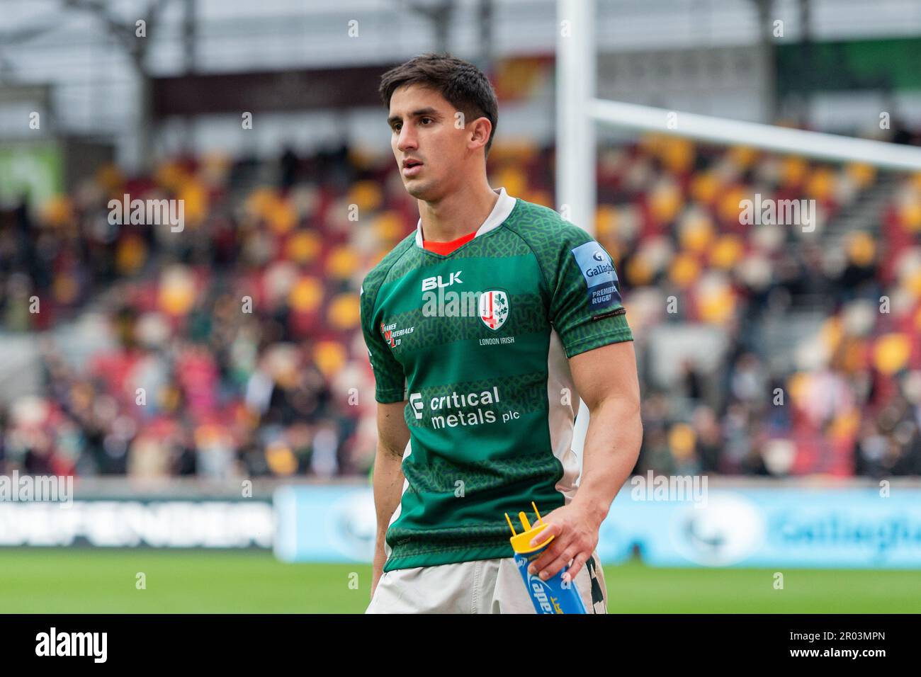 Lucio Cinti of London Irish after the Gallagher Premiership Rugby match ...