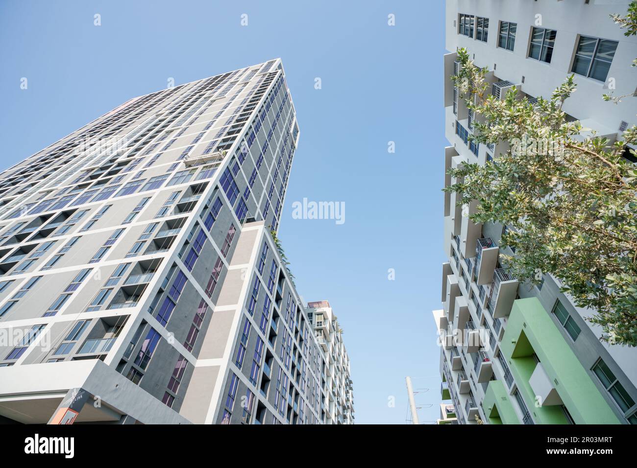 Coral Gables Miami, FL, USA - May 6, 2023: Photo of rental apartments ...