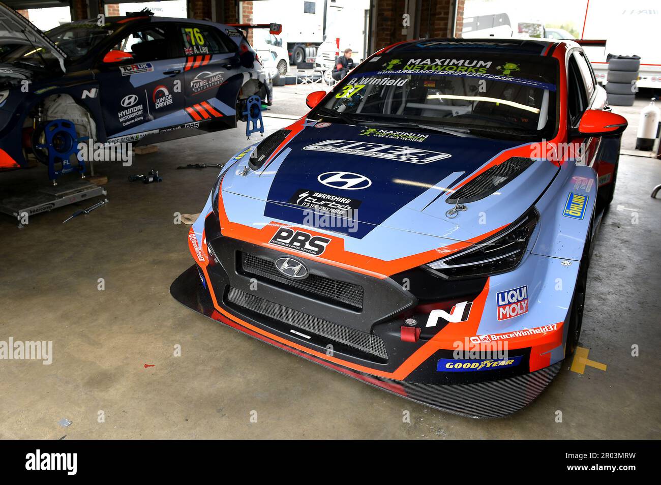 TCR UK Touring Car Championship 2023, Croft Circuit, Darlington, 6th May 2023, UK Stock Photo ...