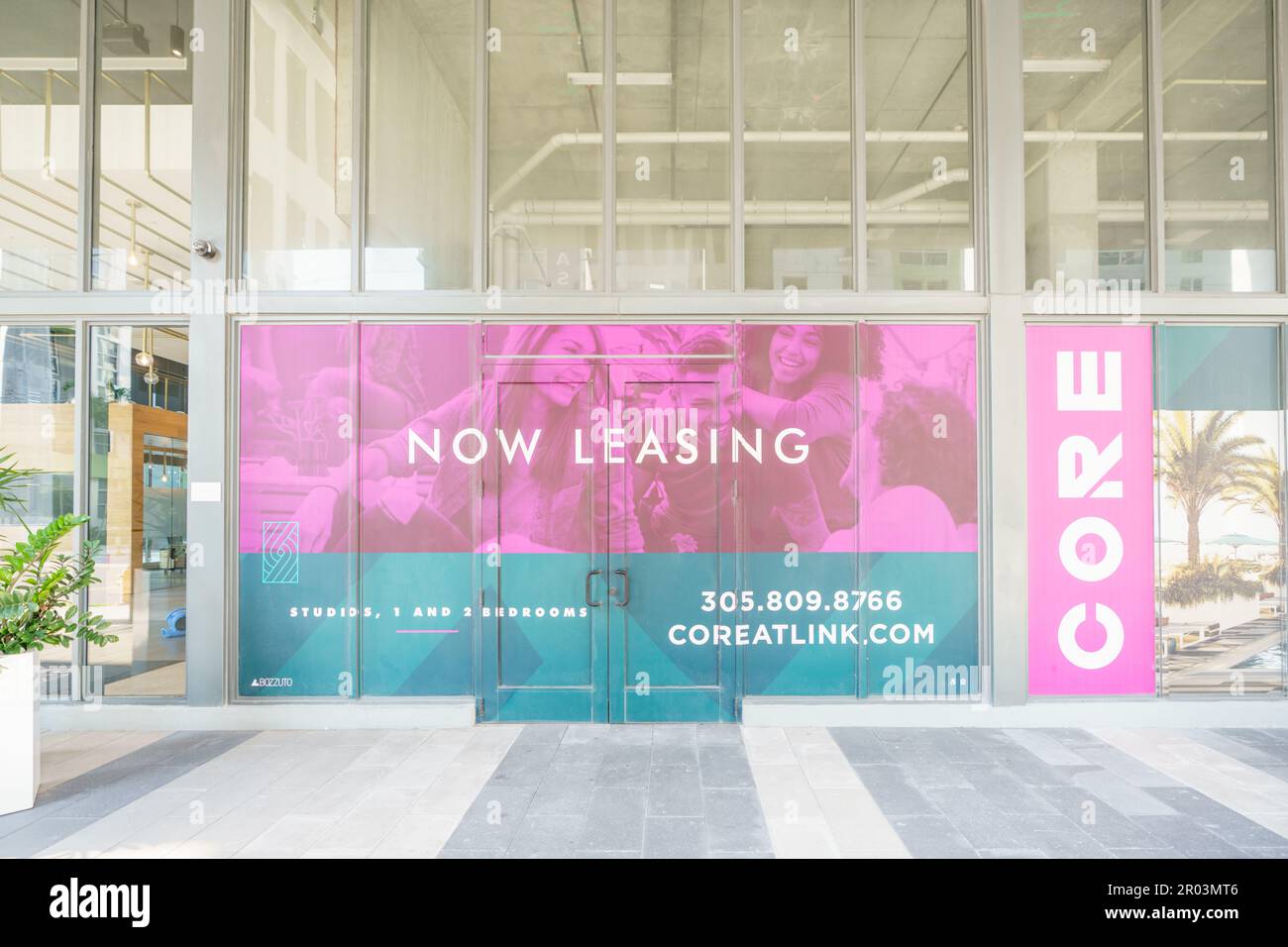 Coral Gables Miami, FL, USA - May 6, 2023: Photo of rental apartments ...