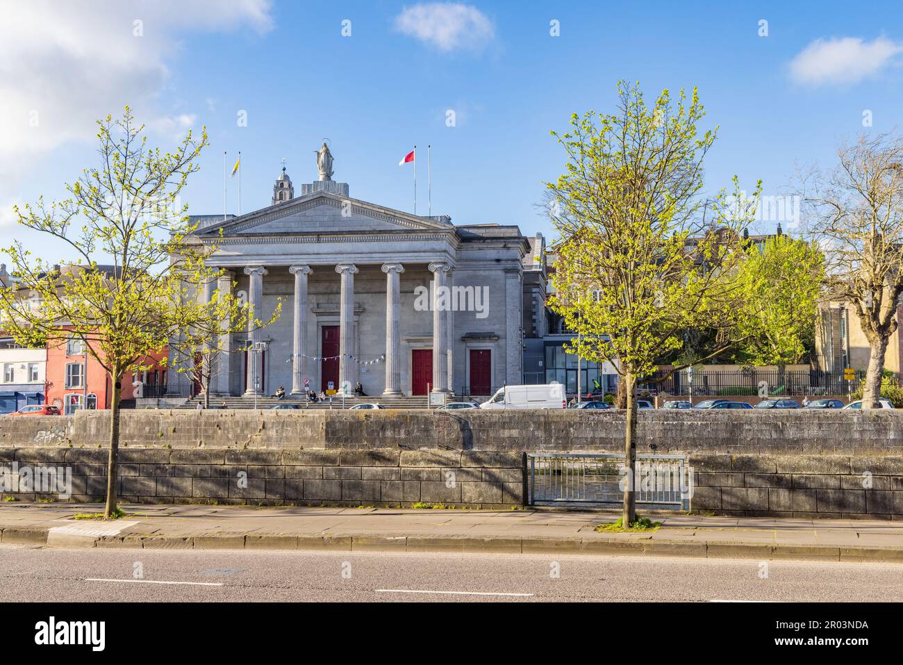 Cork, Ireland - April 17, 2023: Courthouse of Cork along Washington ...
