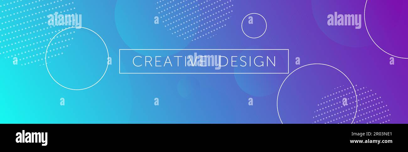 Vector blue banner abstract background Stock Vector Image & Art - Alamy