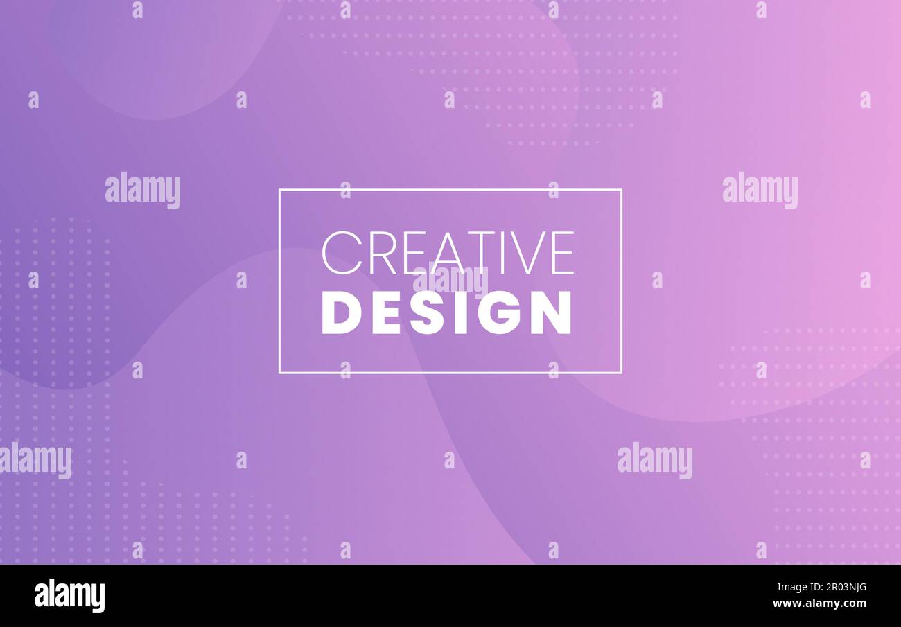 Vector banner abstract background. Lilac with waves Stock Vector Image ...