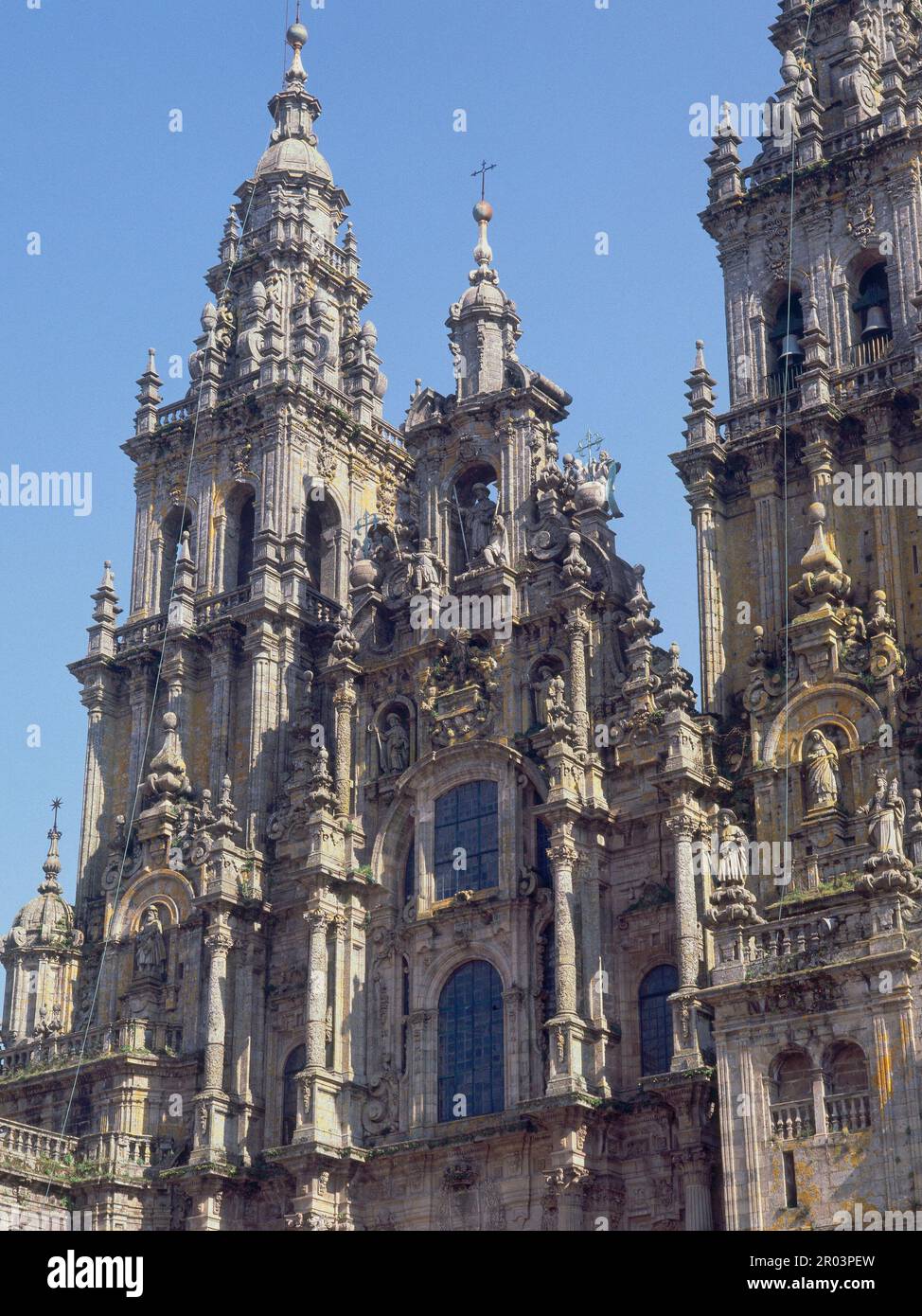 EXTERIOR-FACHADA DEL OBRADOIRO-ARTE BARROCO - FOTO AÑOS 70. Author ...