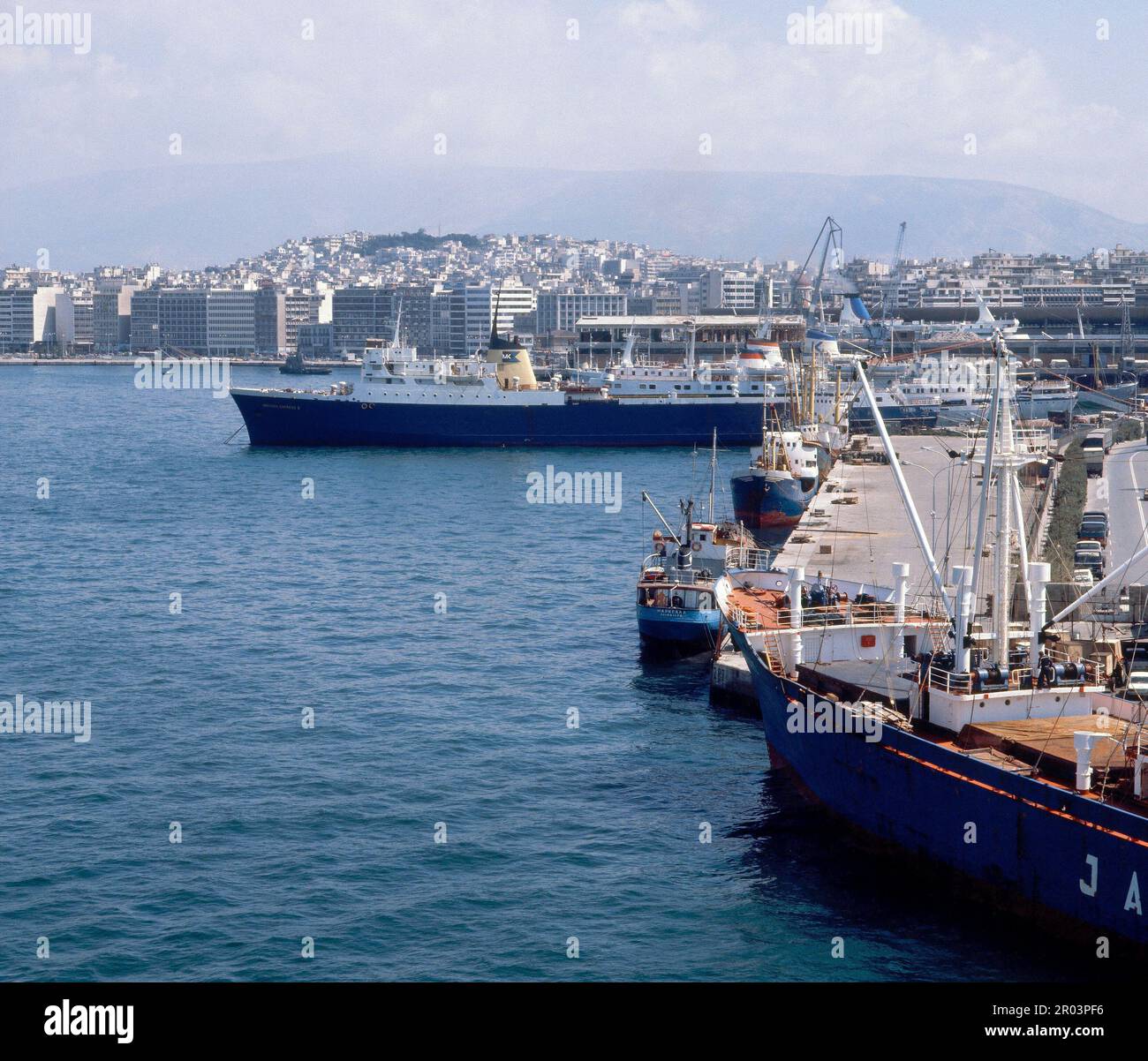 PANORAMICA DEL PUERTO Y LA CIUDAD. Location: EXTERIOR. EL PIREO. GREECE ...