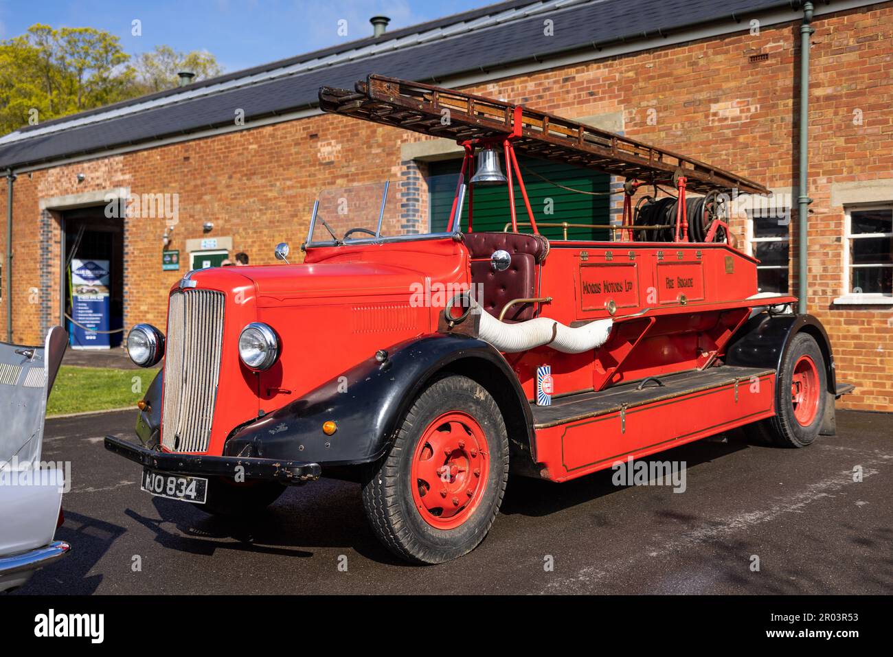 1938 Morris Motors Ltd - Fire Engine, on display at the April Scramble ...