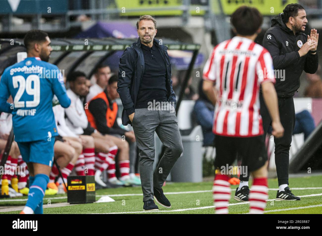ROTTERDAM - Sparta Rotterdam coach Maurice Steijn during the Dutch ...