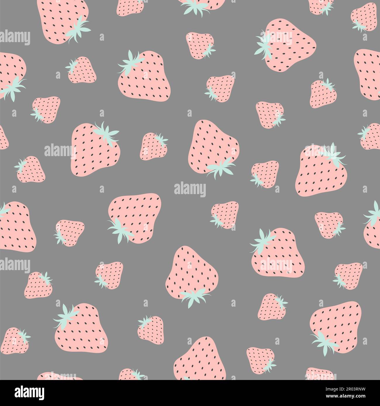 Strawberries seamless pattern.Vector illustration Stock Vector Image ...