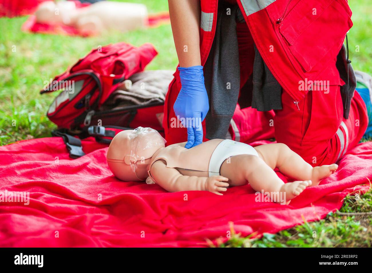 Child with dummy hi-res stock photography and images - Alamy