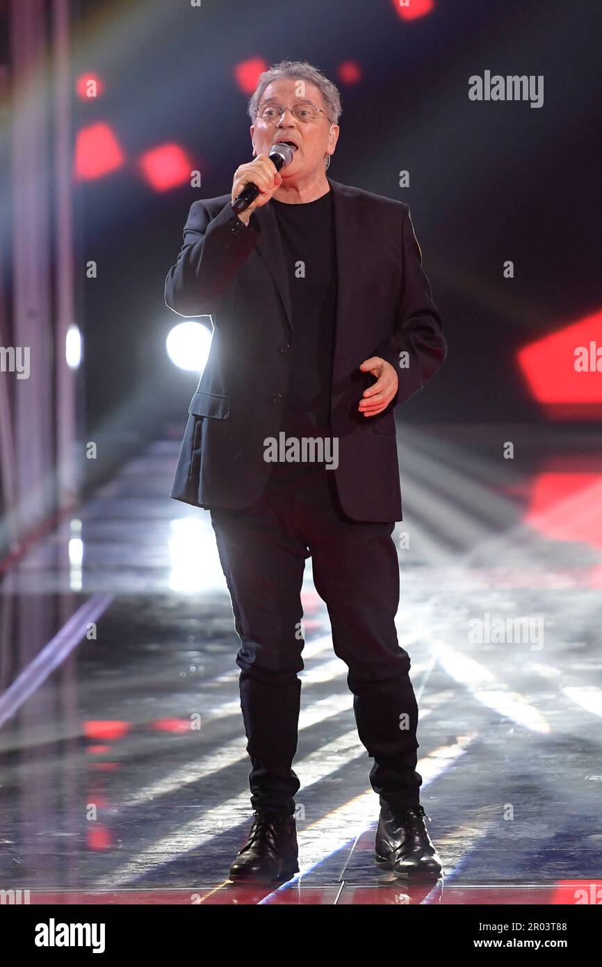 Rome, Italy. 05th May, 2023. Franco Simone attends the second episode ...