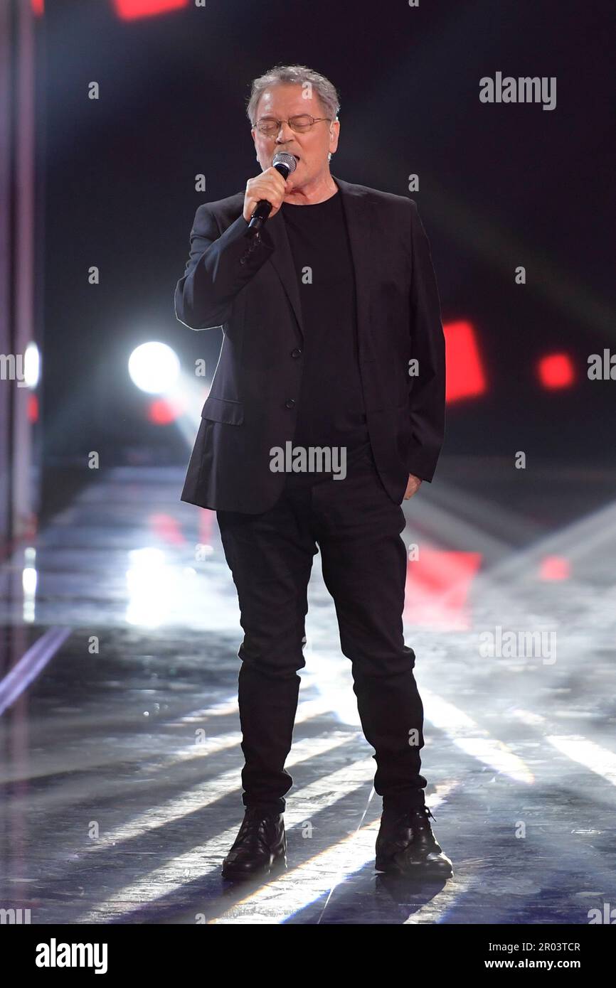 Rome, Italy. 05th May, 2023. Franco Simone attends the second episode ...
