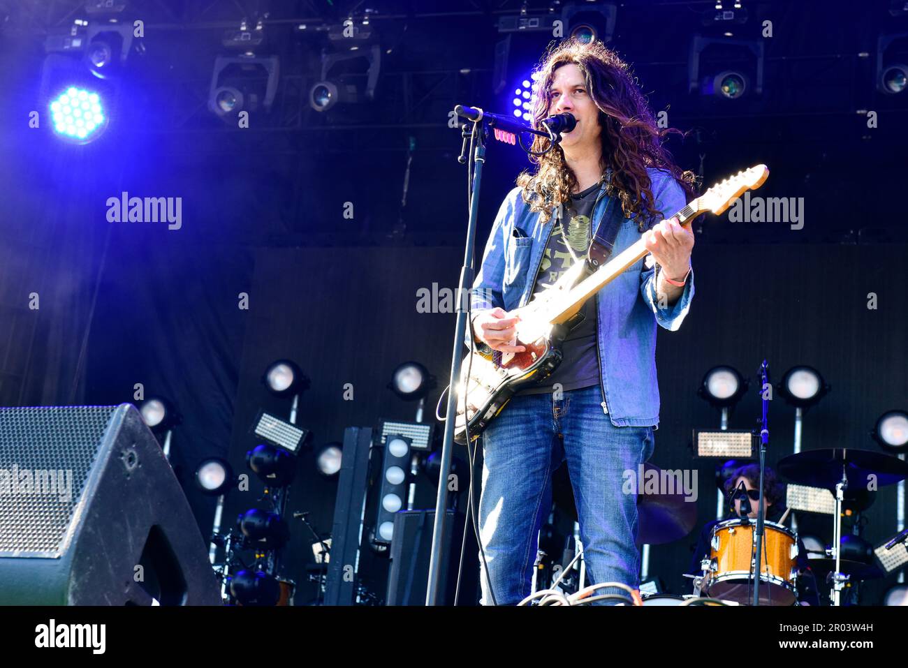 Redondo Beach, California, May 5, 2023 - Kurt Vile performing on stage ...