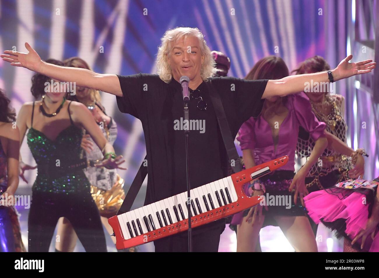 Rome, Italy. 05th May, 2023. Sandy Marton attends the second episode of ...