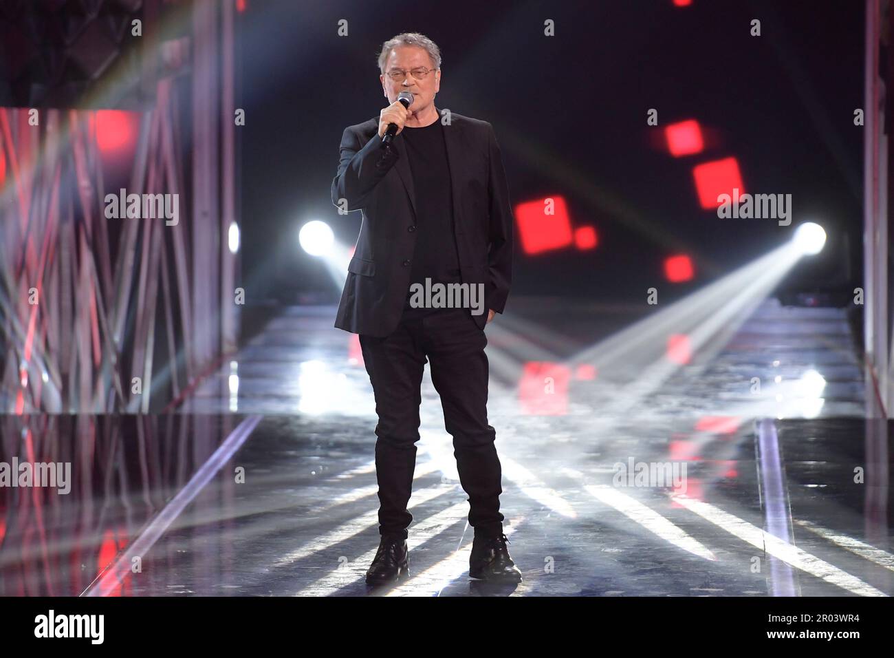 Rome, Italy. 05th May, 2023. Franco Simone attends the second episode ...