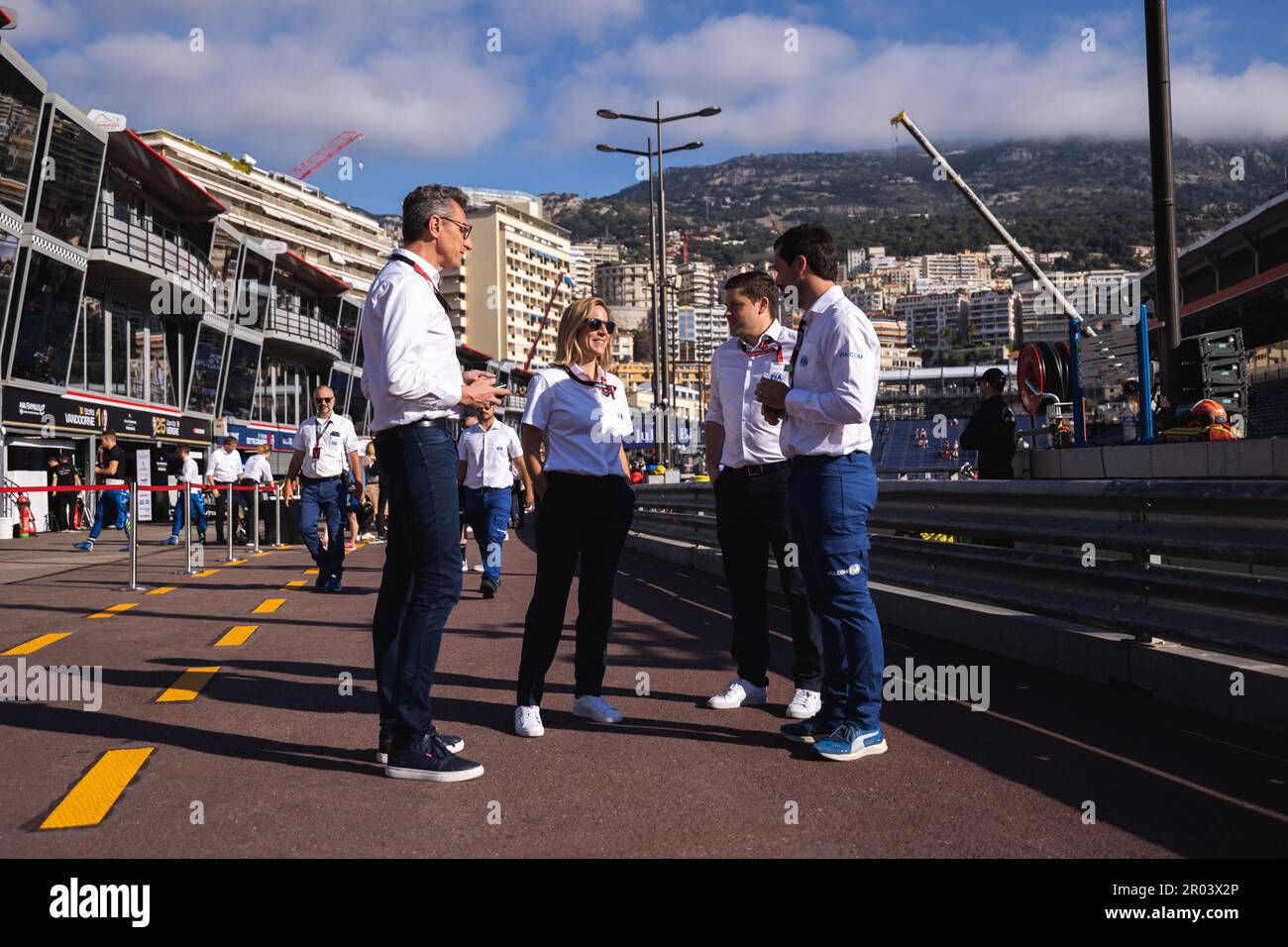 Natalie Robyn, CEO of the FIA, portrait during the 2023 Monaco ePrix ...