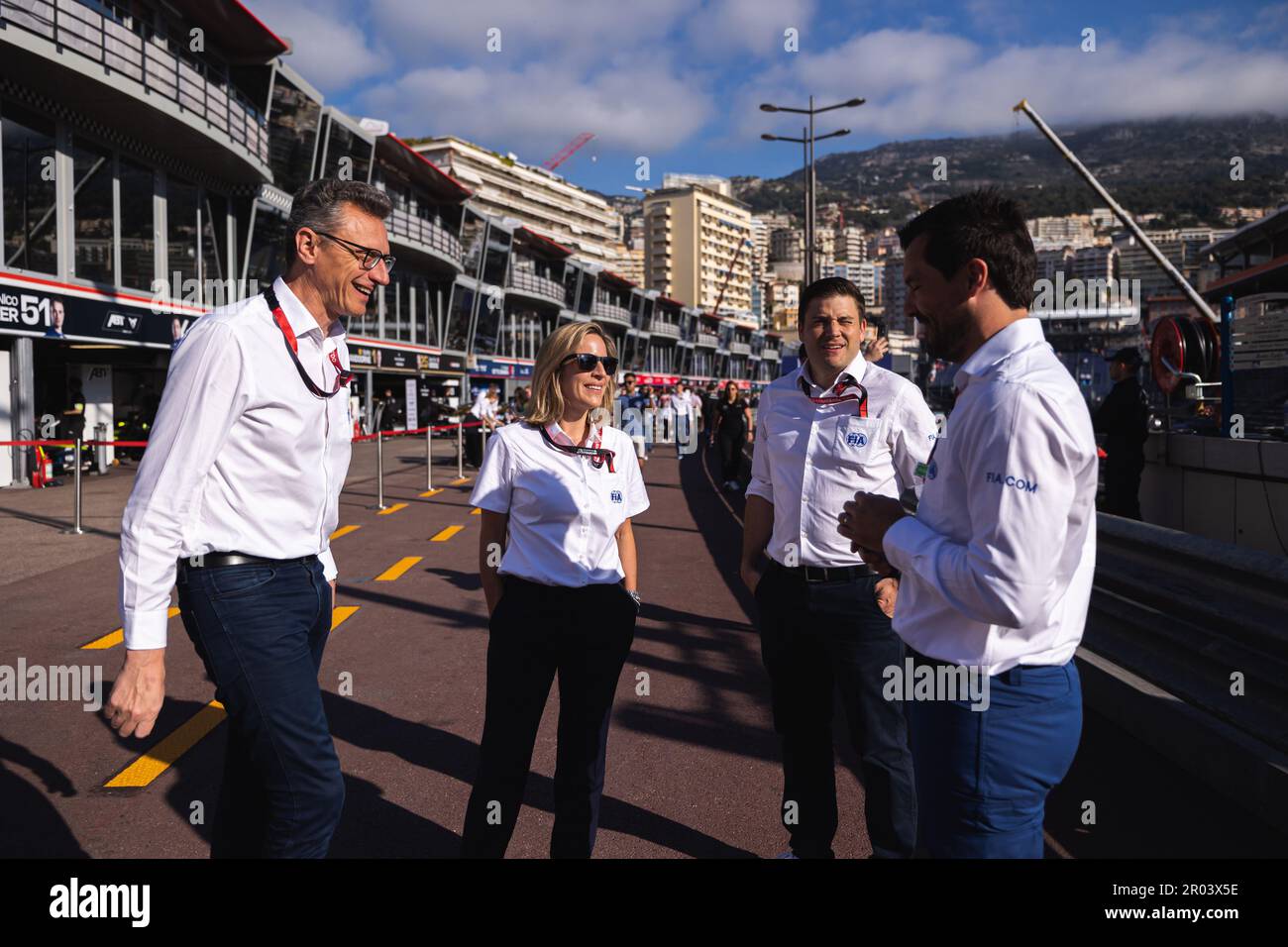 Natalie Robyn, CEO of the FIA, portrait during the 2023 Monaco ePrix ...