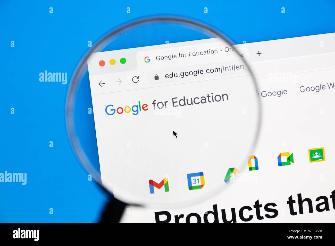 Google for education logo hi-res stock photography and images - Alamy