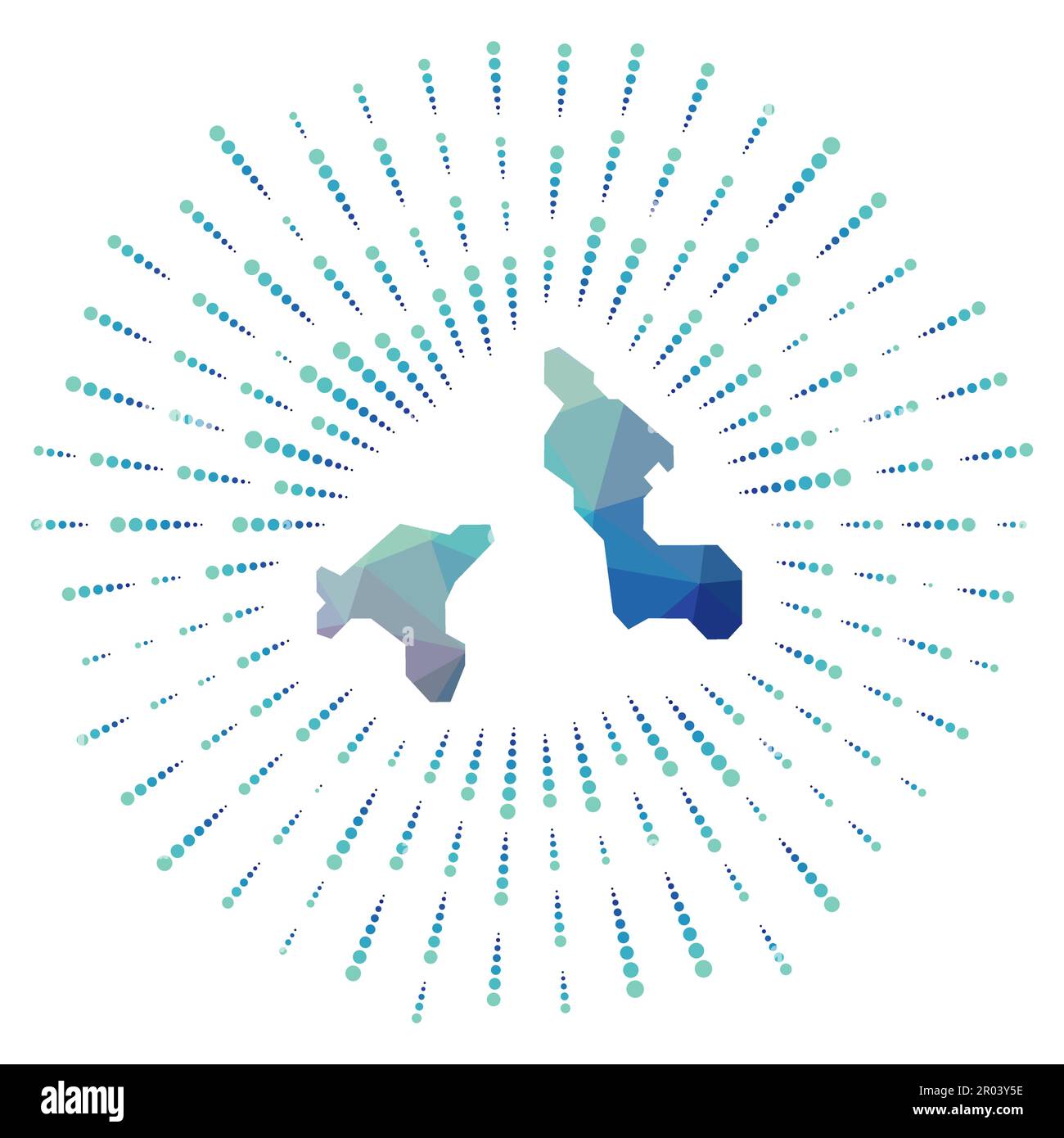 Cooper vector outline map hi-res stock photography and images - Alamy