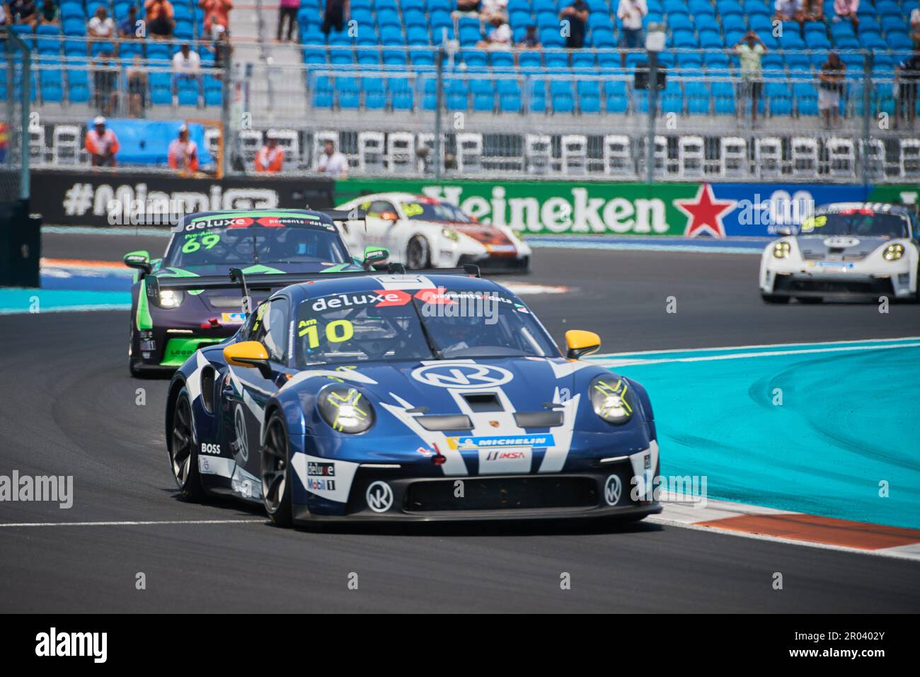 Miami Gardens, FL, USA. 6th May 2023. Porsche Carrera Cup North America ...