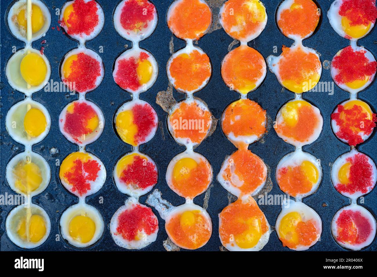 Fried quail egg sticks hi-res stock photography and images - Alamy