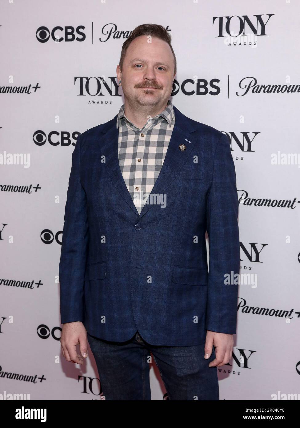 Sound designer Alex Neumann poses during the 76th annual Tony Awards ...