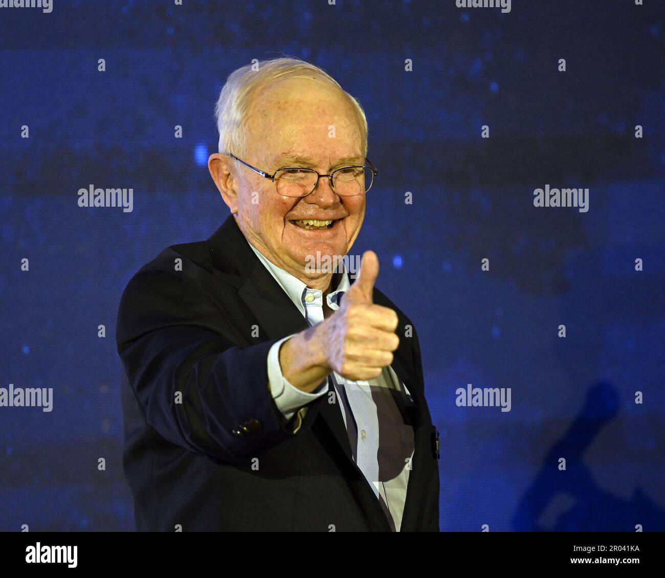Retired Major General and Astronaut, Roy D Bridges, Jr. is introduced ...