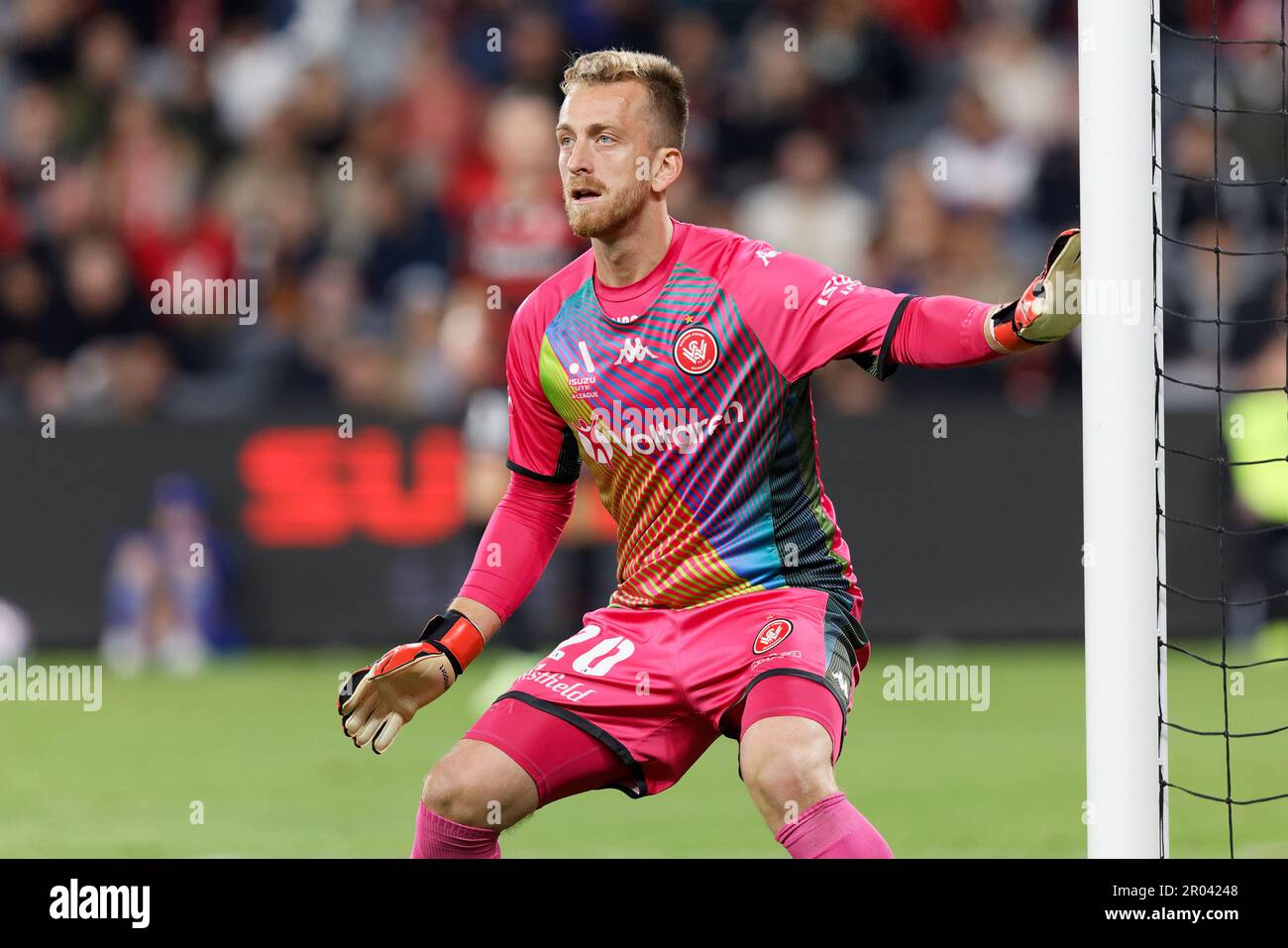 Sydney, Australia. 06th May, 2023. Lawrence Thomas of the Wanderers ...